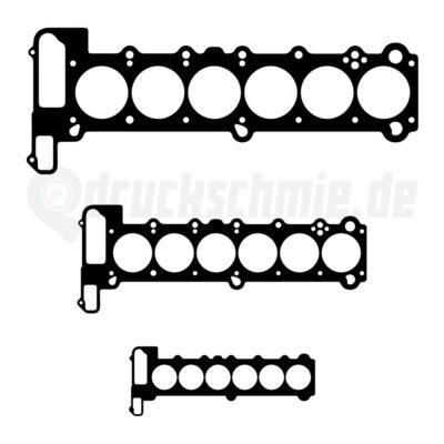 BMW 6 Zylinder M50B25 Aufkleber ZKD-Design - druckschmie.de